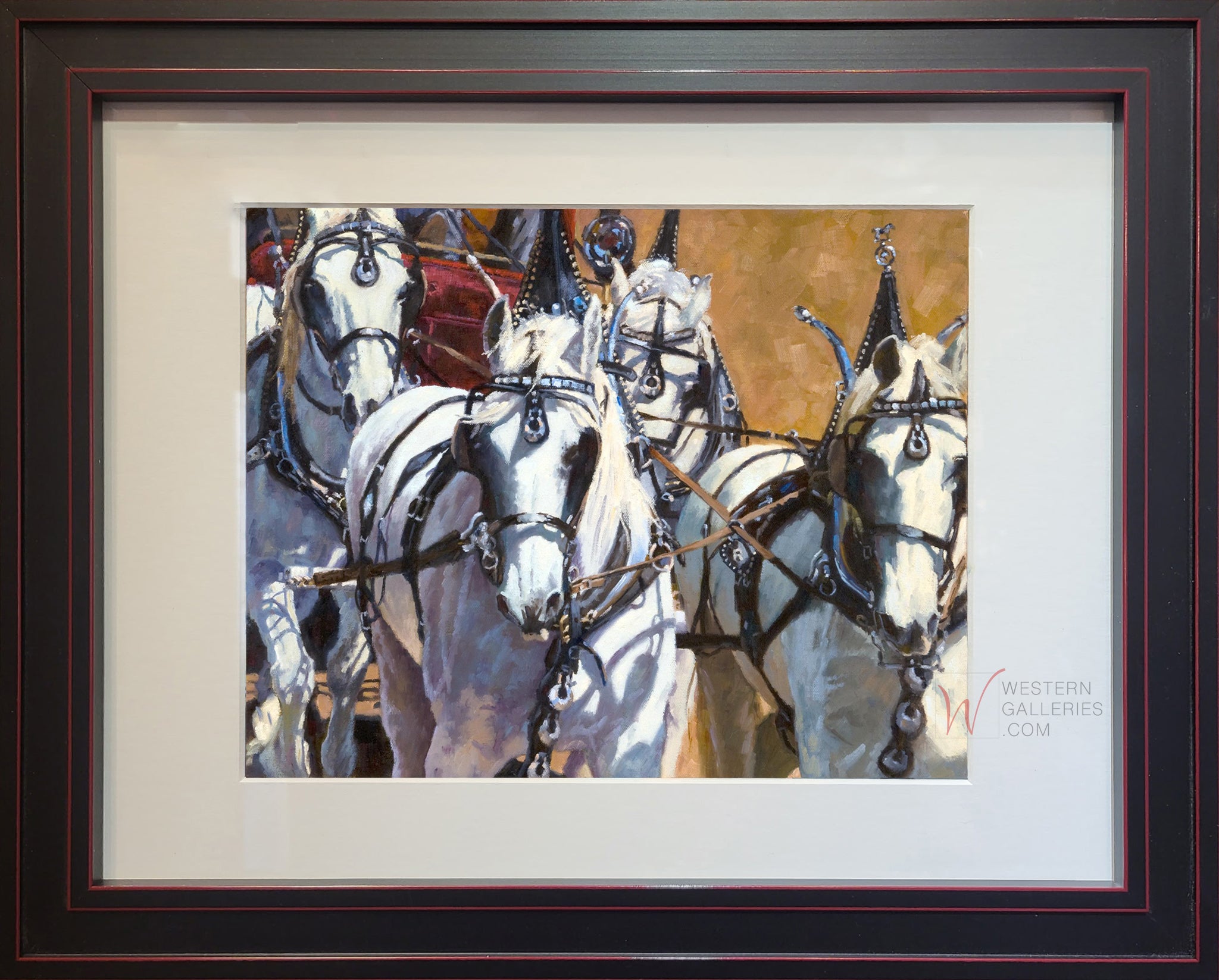Four Of A Kind Print by Susan Hackney | Western Galleries