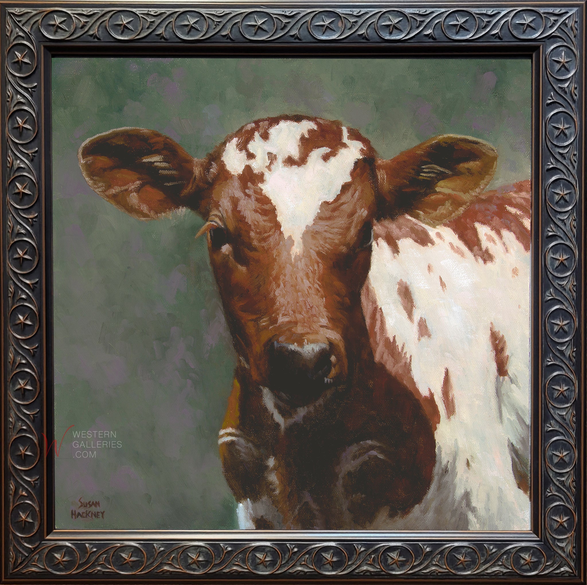 Lone Star Baby Canvas Print by Susan Hackney | Western Galleries